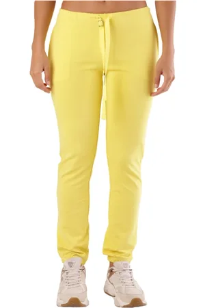 Gule joggingbukser for kvinder | FASHIOLA.dk